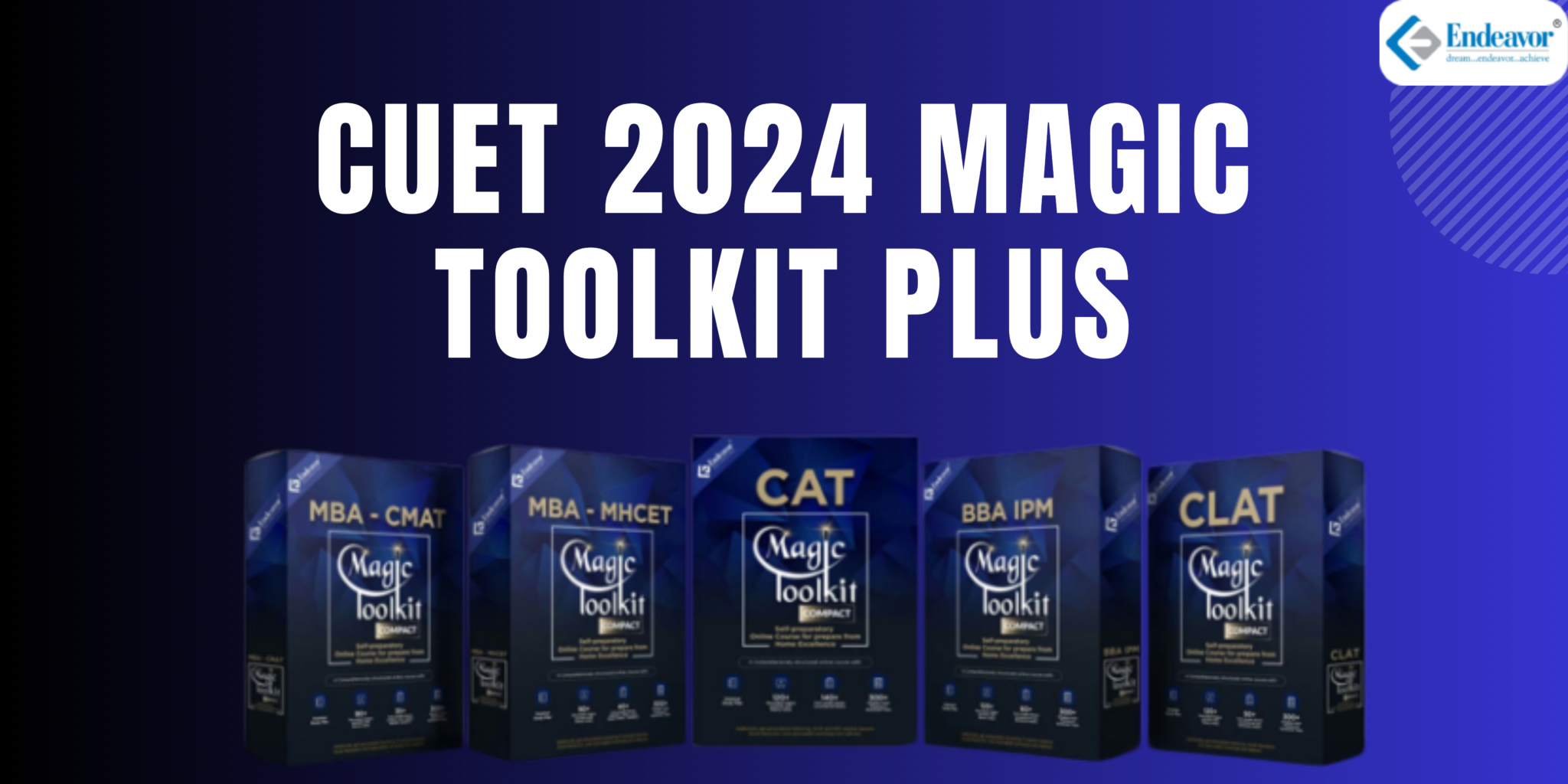 CUET 2024 Magic Toolkit Plus - Endeavor Magic